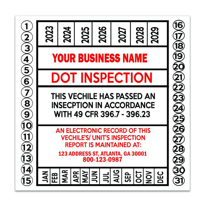 Dot Annual Inspection Certification Training Prntbl Dot Annual Inspection Certification Training Prntbl